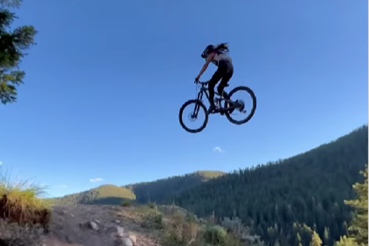 Alex Hughes Hits Iconic Canyon Gap - BikeMag