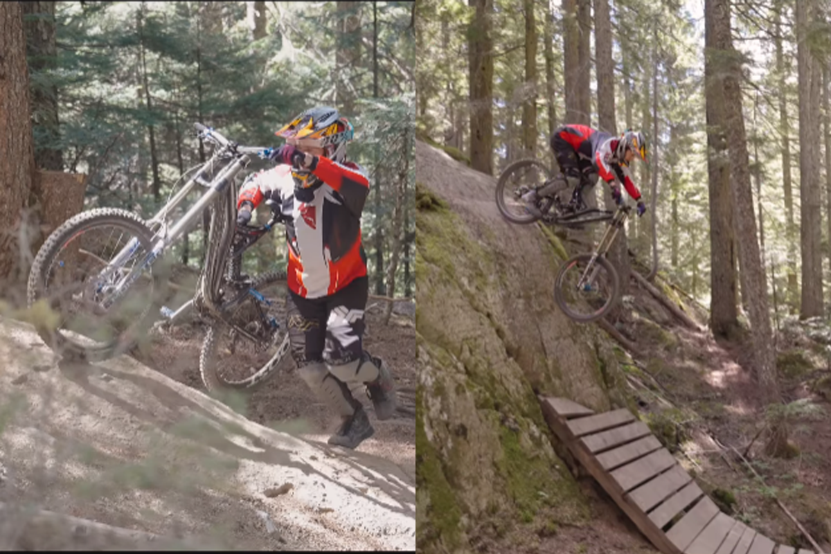 Rider Puts Vintage 300mm 'Super Monster' Fork To The Test - BikeMag