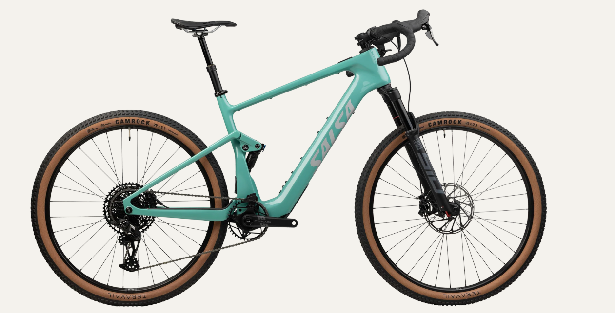 Salsa’s Full-Suspension Electric Gravel Bike Explained - BikeMag