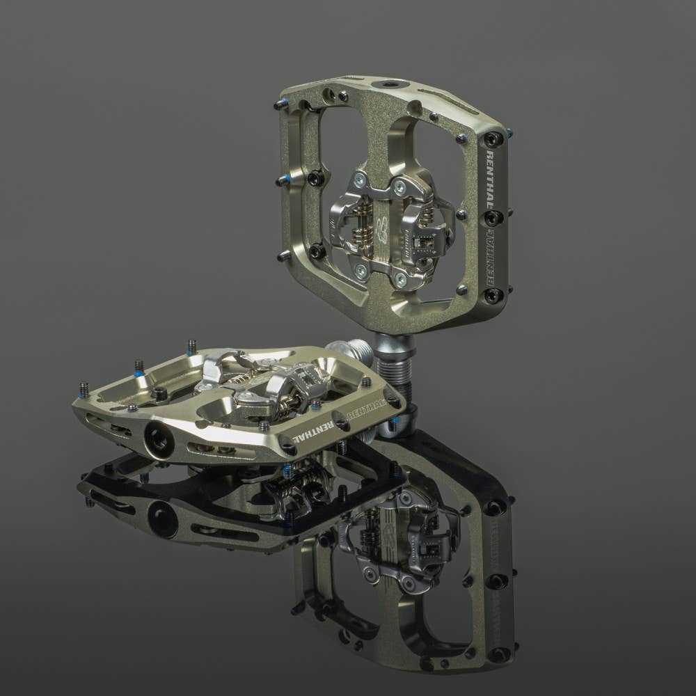 First Look: Renthal Revo-DHC & Revo-TRC Clipless MTB Pedals - BikeMag