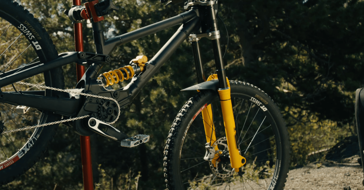 A New Prototype Mountain Bike From Specialized