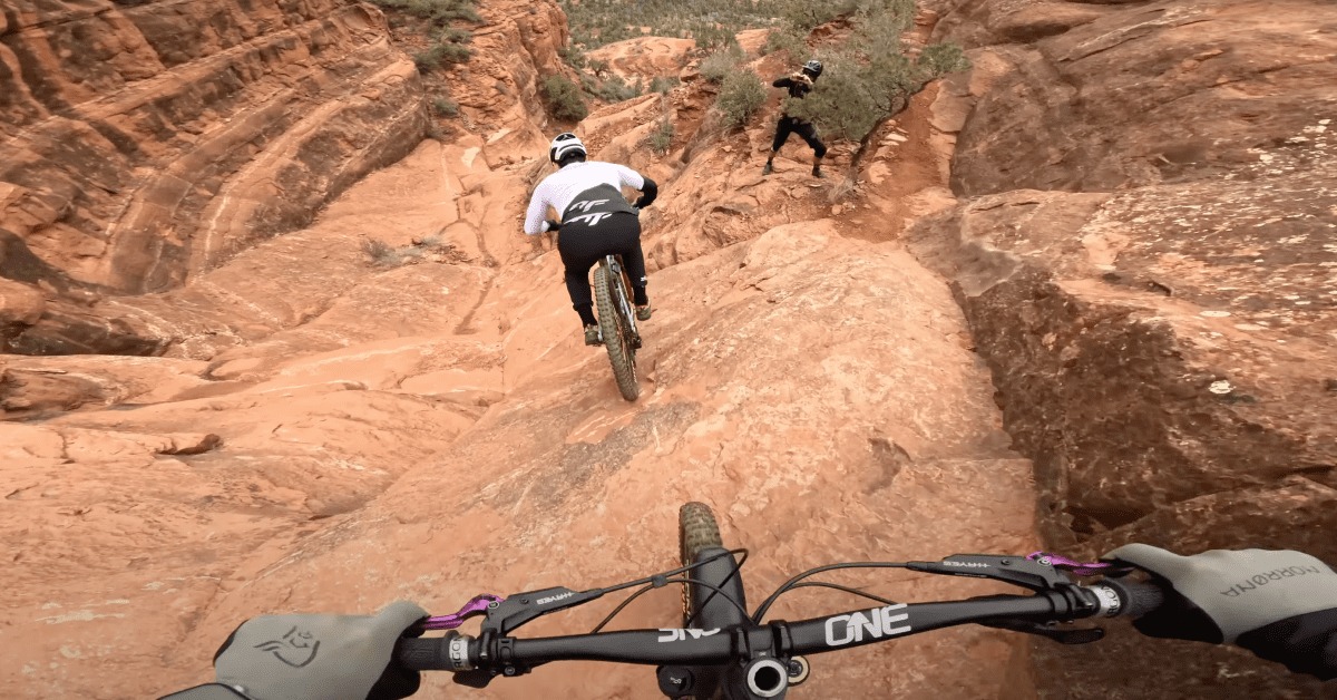 Remy Metailler Has a Huge Crash on the Worlds Hardest Legal MTB Trail