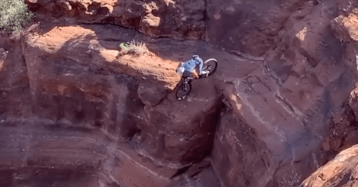 Sedona’s Newest Mountain Bike Trail Is a 60-Foot Plunge With No Margin ...