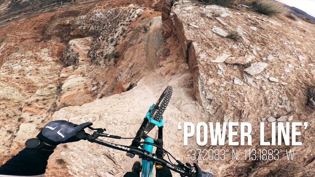 Pros Take Lap Down "Most Insane" Trail They Have Encountered In Utah