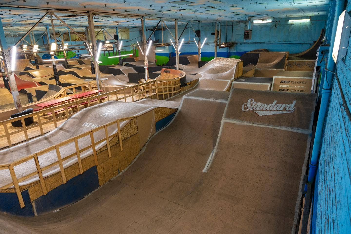 Three Hidden Features At The World's Largest Indoor Bike Park
