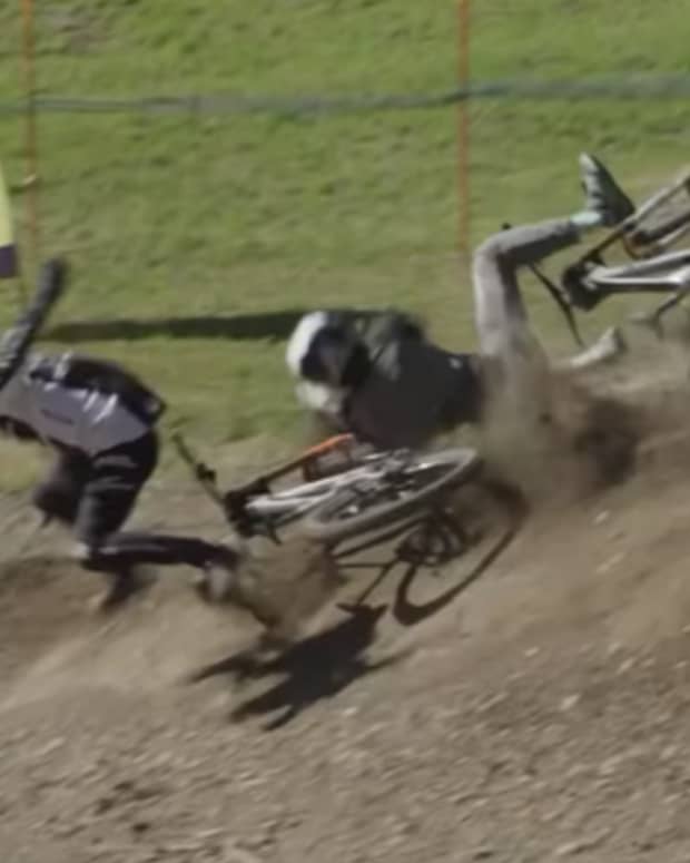 Look: Riders Crash Into Each Other In Brilliant Slow Motion Video
