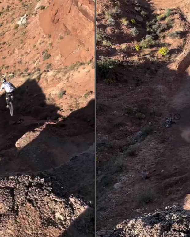 Gee Atherton Updates Fans After Terrifying Crash Ended His Rampage Bid Gee Atherton Updates Fans After Terrifying Crash Ended His Rampage Bid