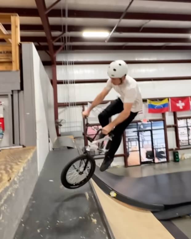 Another BMX Rider Seems To Defy The Laws Of Physics