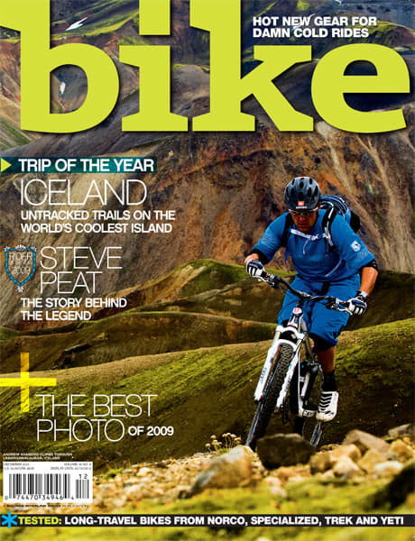 BIKE MAGAZINE DECEMBER 2009 ISSUE ON SALE NOW