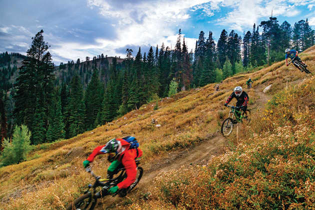 Angle of Repose: Jackson Hole bike trails