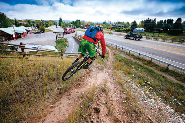 Angle of Repose: Jackson Hole bike trails