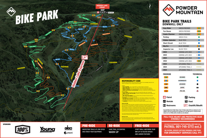 Continent's Largest Ski Resort Opens New Mountain Biking Trail