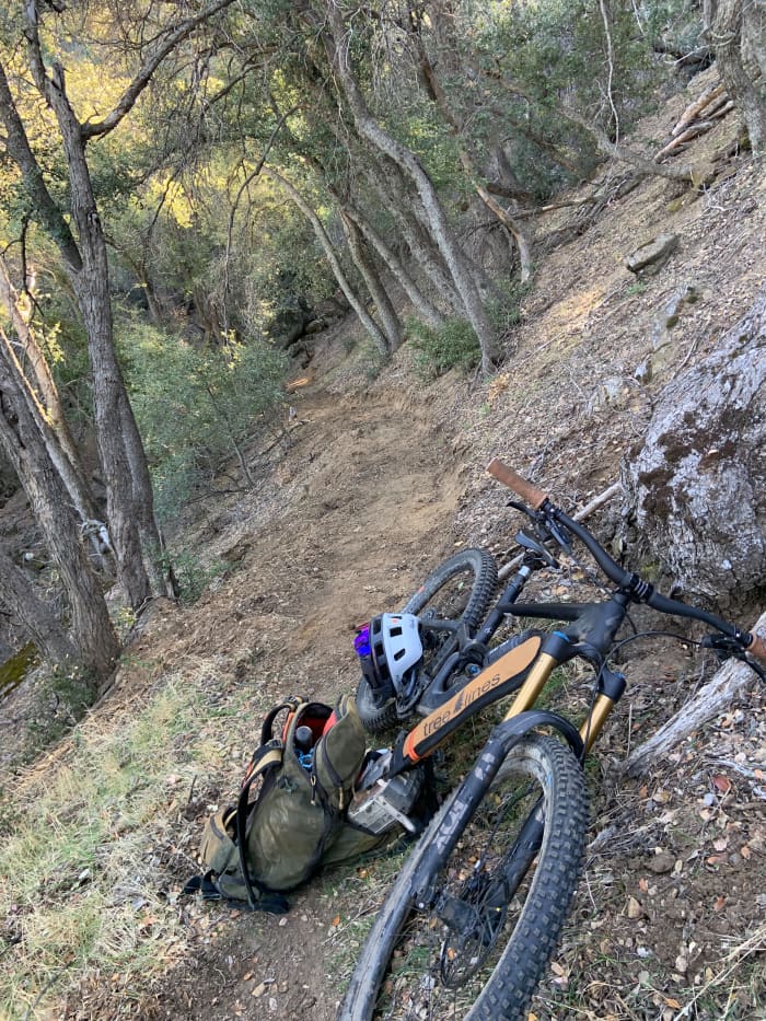 What Goes Into a Trail Builder’s Pack?