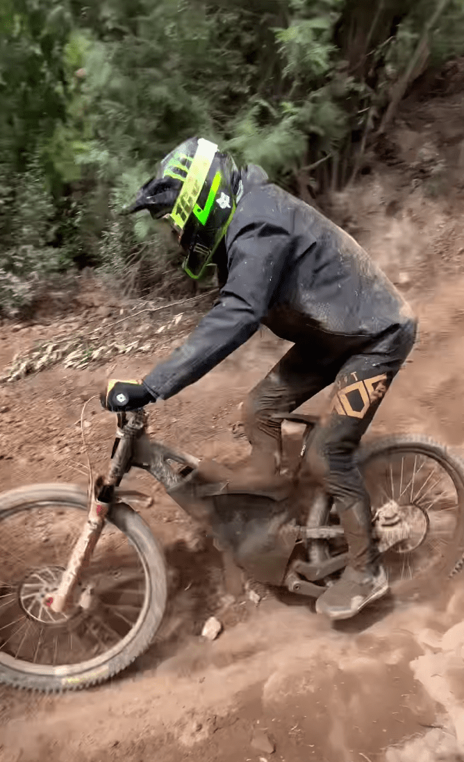 Jack Moir Seen Shredding On "Secret" Downhill Bike