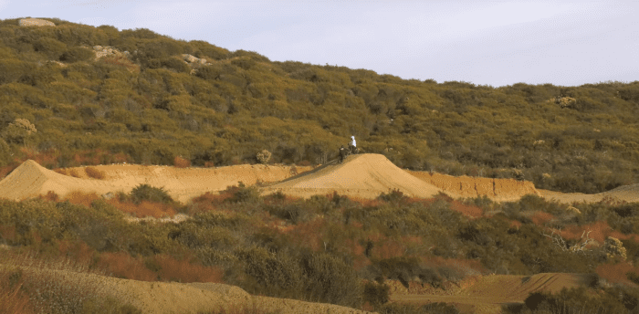 Pro Freeride Mountian Biker and Olympic Motocross Rider Shred the ...