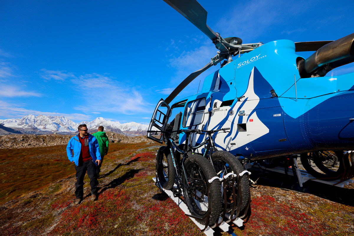 The United States Gets Heli Biking