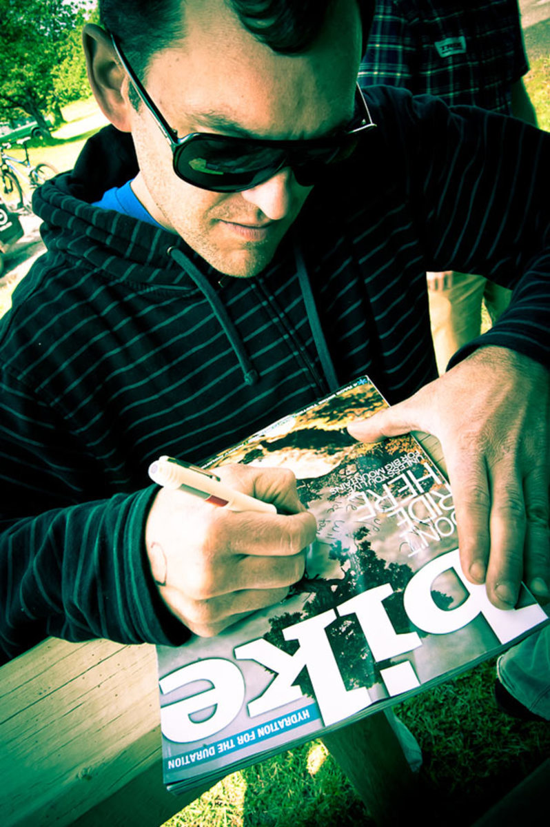 Andrew Shandro at Bronze-Level IMBA Ride Center Opening In Copper ...