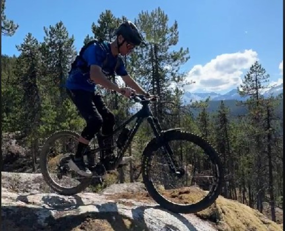 Watch: His Balance Control On A Bike Is Next Level