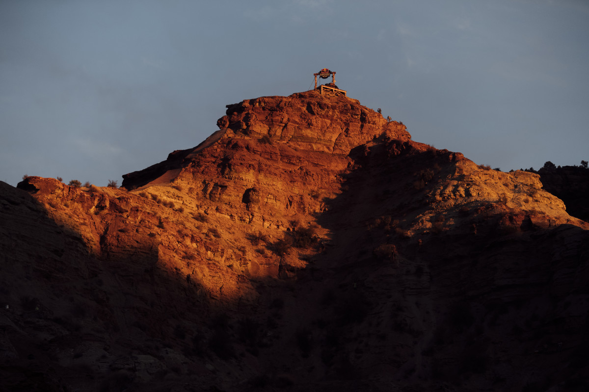 Look: Electric Unicyclist Poaches World-Famous Mountain Bike Jump