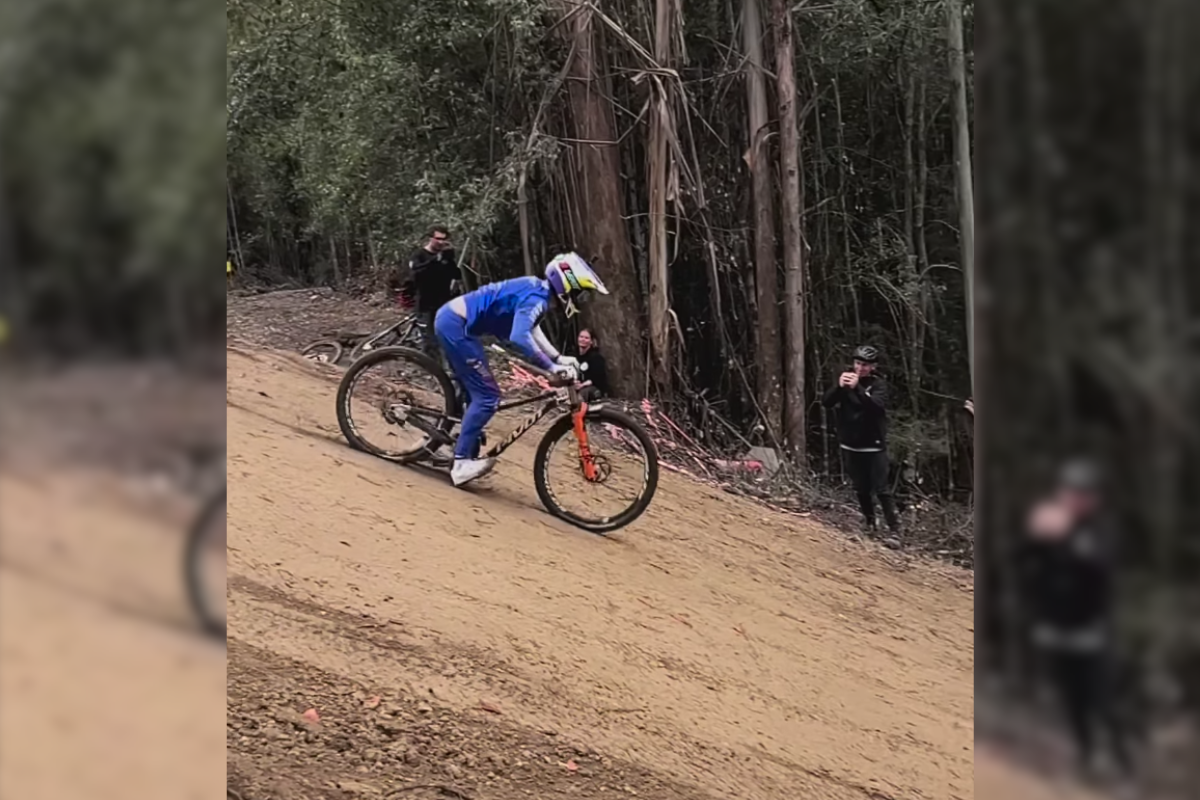 Bernard Kerr Shows Off Prototype Suspension On Huge Drop At Red Bull ...