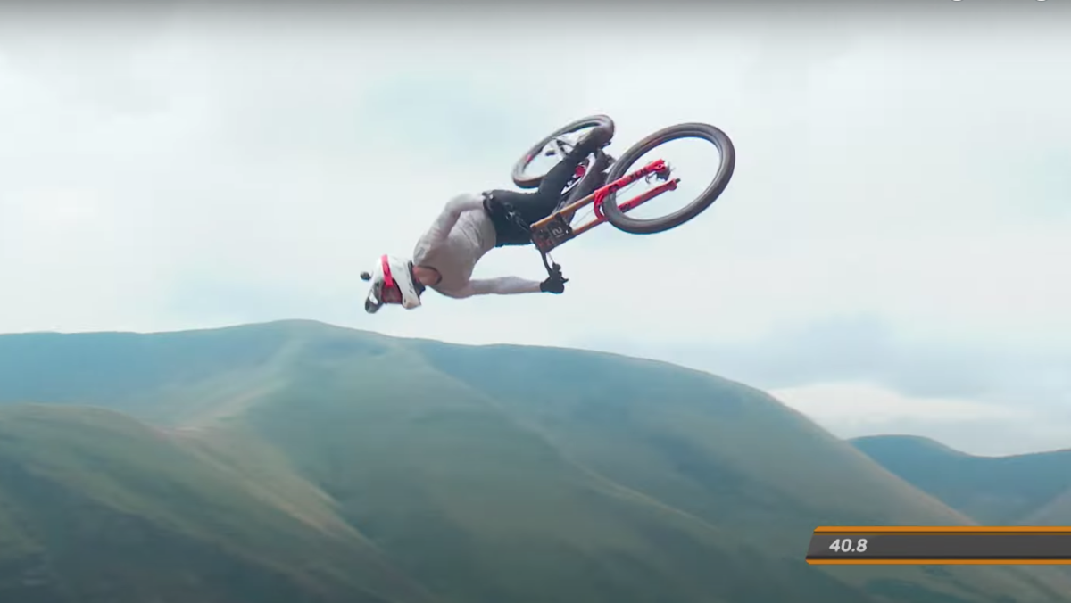 Remembering Gaetan Vige's Huge Red Bull Hardline Backflip Crash