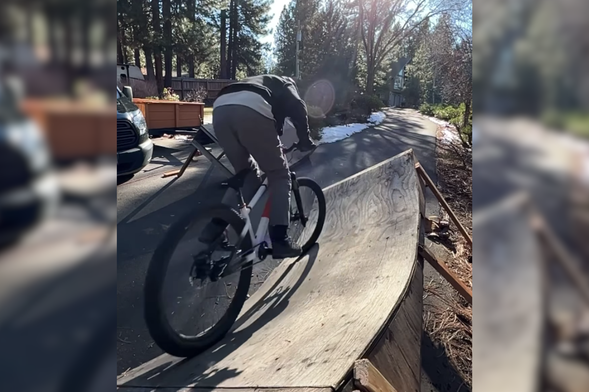 Pro Rides Wooden Berm Backwards