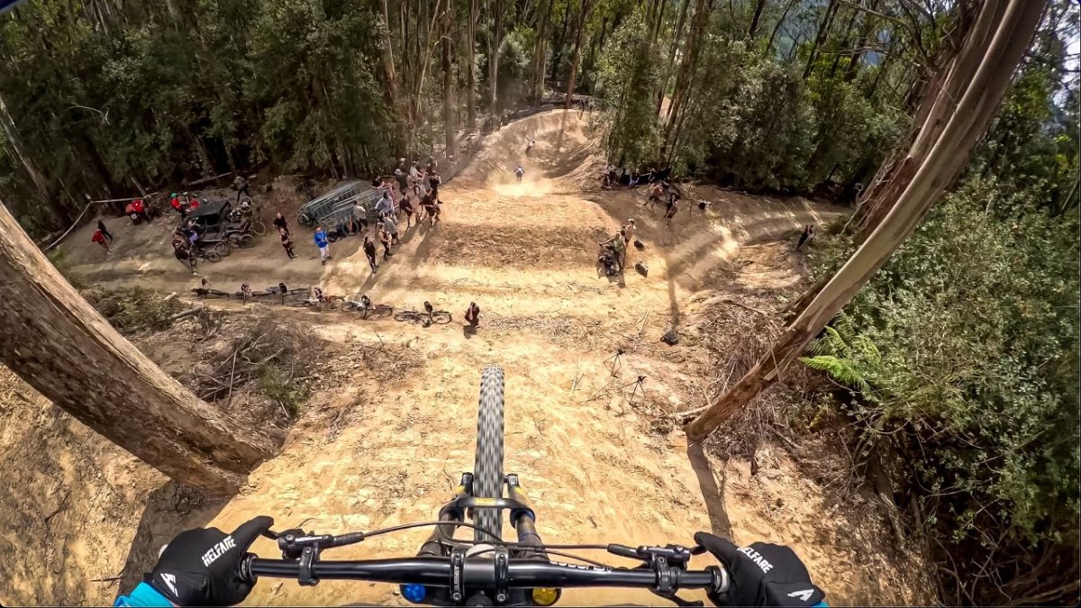 Matt Jones Gives Honest Opinion Of Red Bull Hardline Tasmania