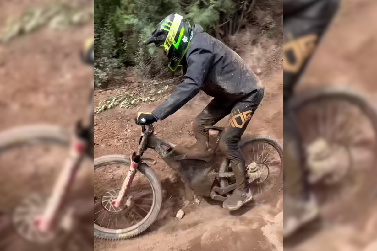 Jack Moir Seen Shredding On "Secret" Downhill Bike