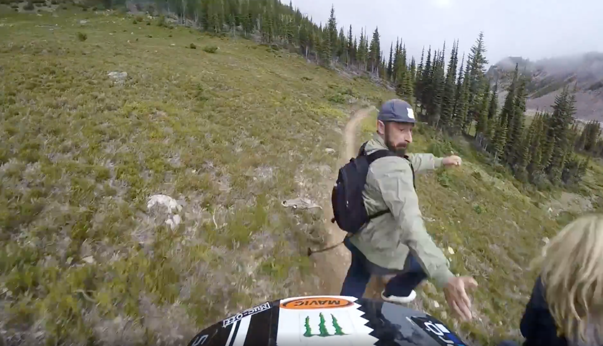 Hiker Learns Golden Rule Of Bike Trails The Hard Way