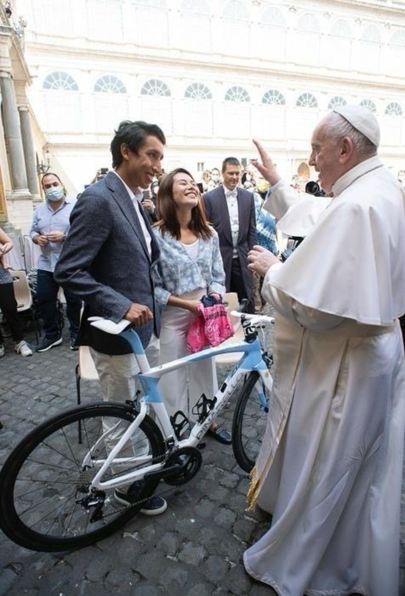 The Pope's Custom Bicycle Is For Sale