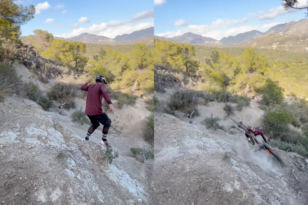 When "Pre Ride, Re Ride, Freeride" Goes Comically Wrong