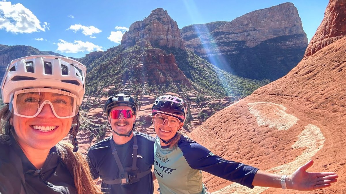 Riding 'The White Line', Sedona's Most Famous MTB Trail