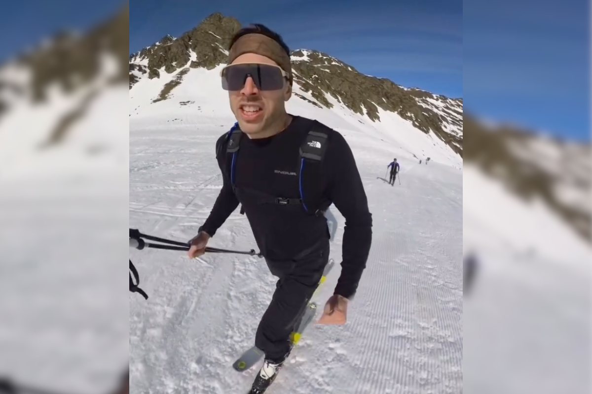 Gee Atherton Turns To Ski Touring For Offseason Training