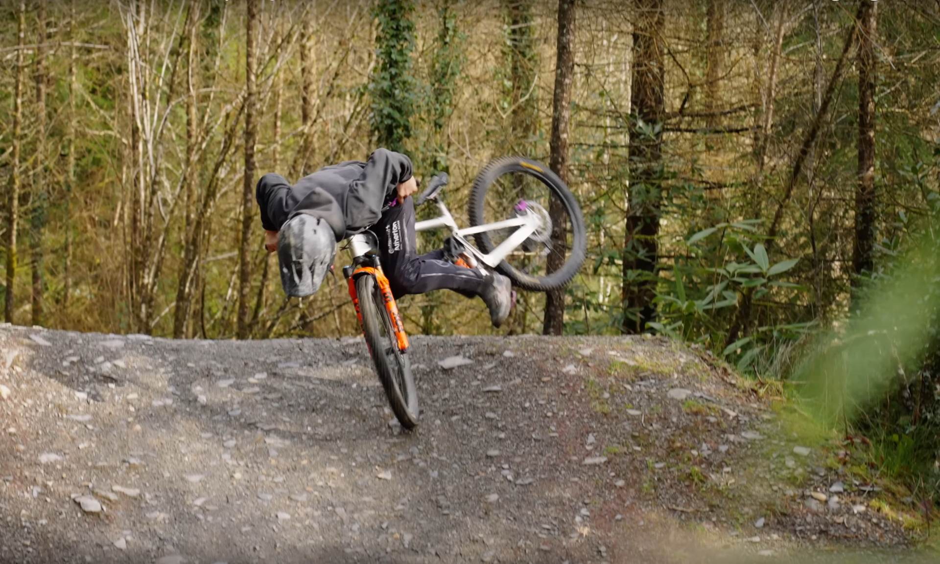 Pro Puts New Bike Through The Wringer At Dyfi Bike Park