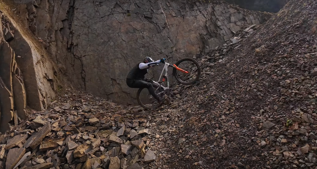 Rider Somehow Survives Hard "G-Out" On Ill-Advised Rock Roll