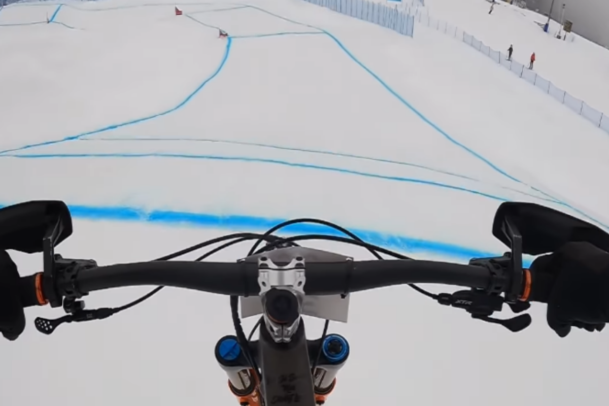 Swedish Ski Resort Hosts Inaugural '4x Snow Bike' Race