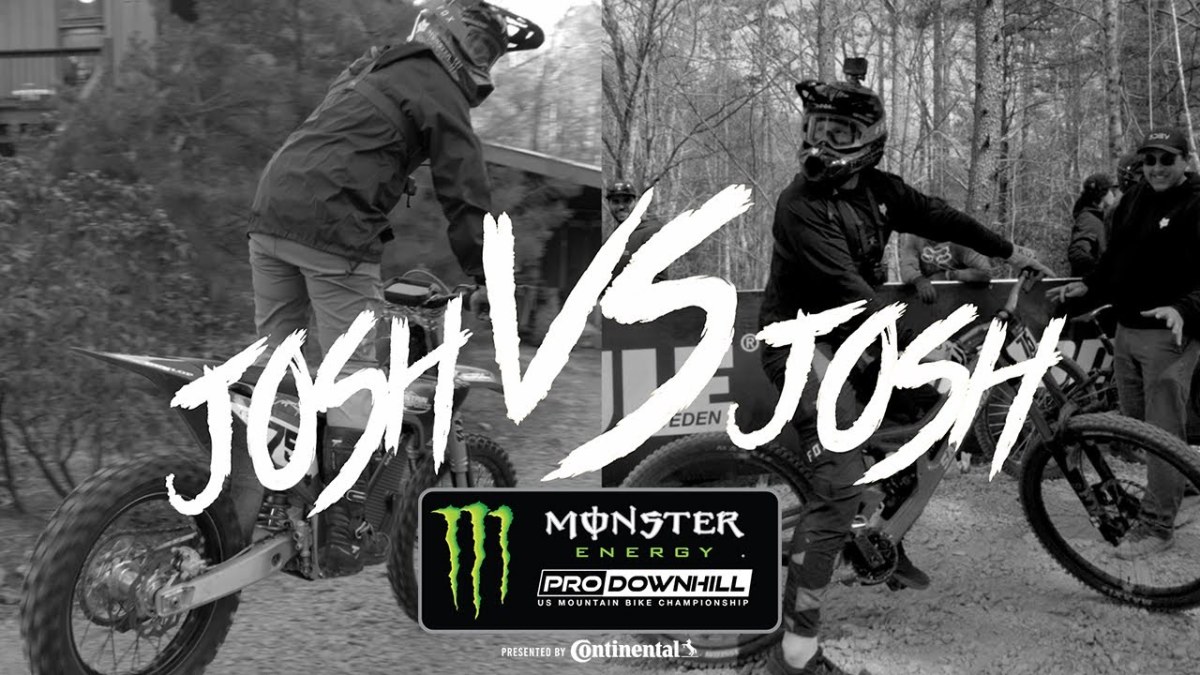 Josh Hill Tests Which Is Faster: MTB Or Dirt Bike?