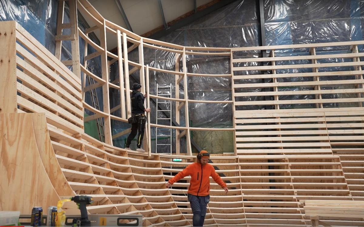 Max Fredriksson Is Building A $300k Indoor Bike Park