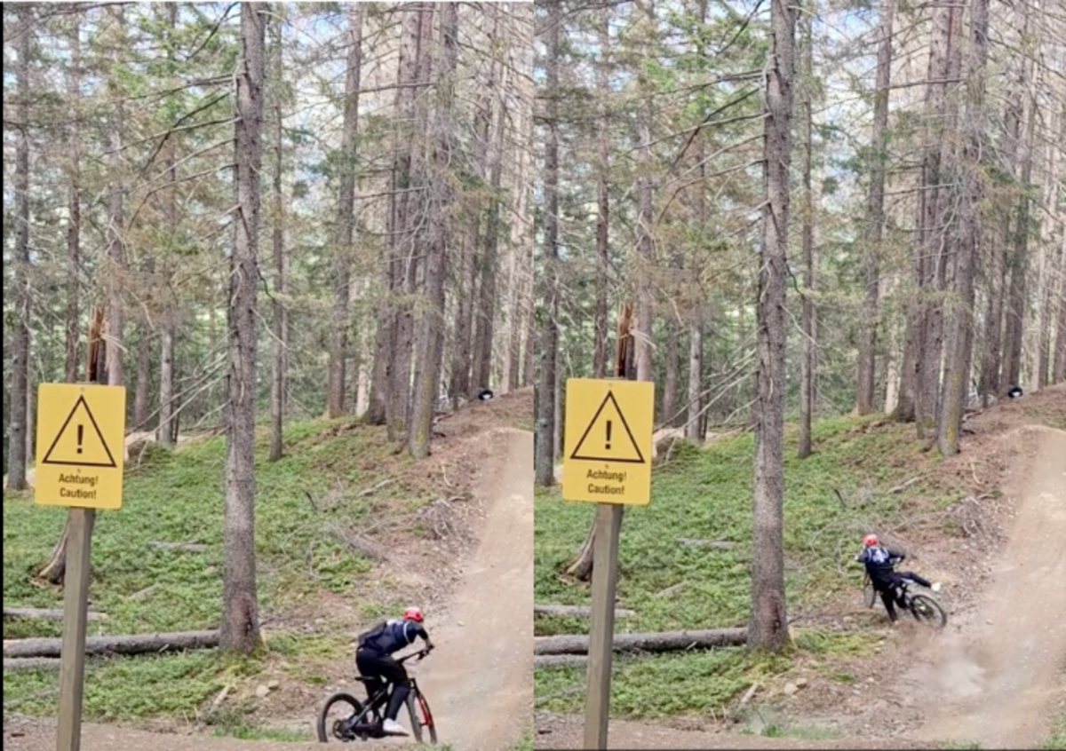 Look: Rider Makes Incredible Save On High-Speed Jump