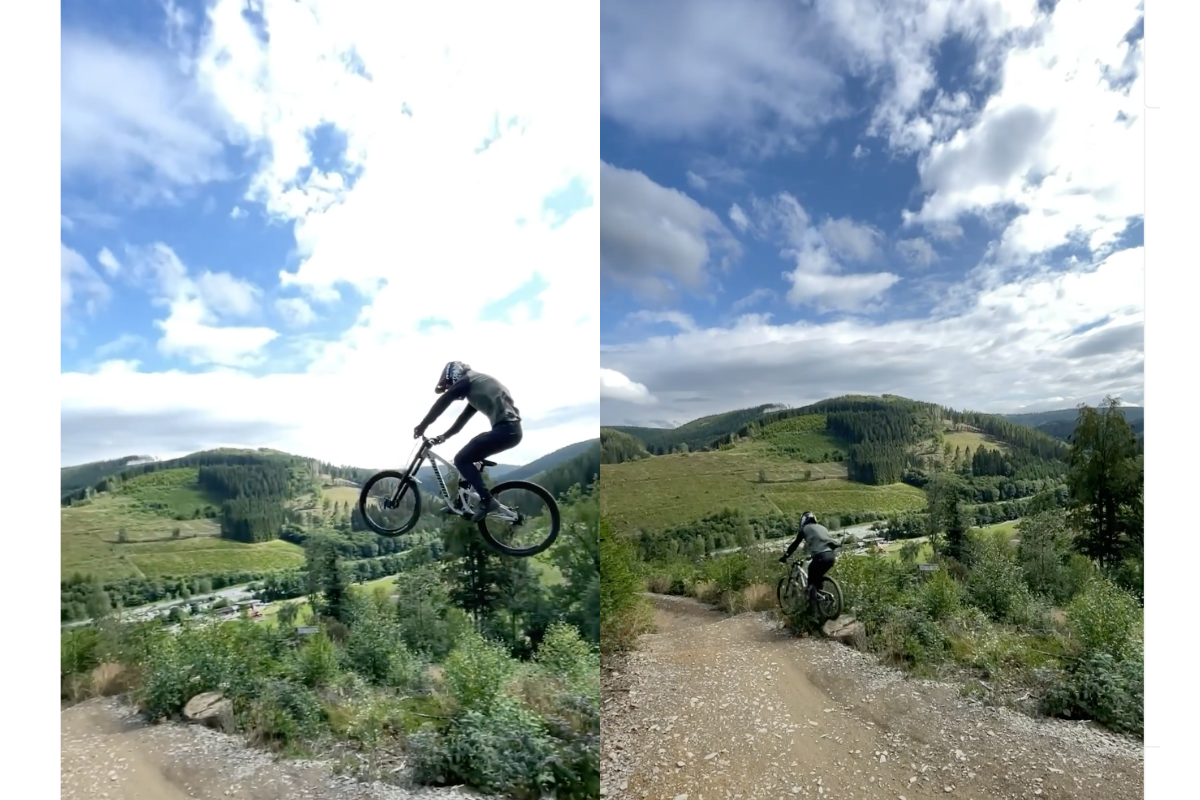 Look: High-Flying Rider Comes Up Short Of Landing