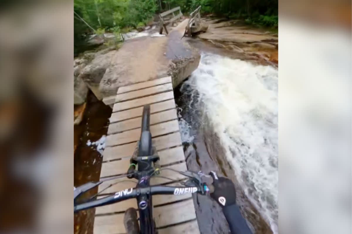 Rémy Métailler Rides Idyllic River Turned Bike Trail