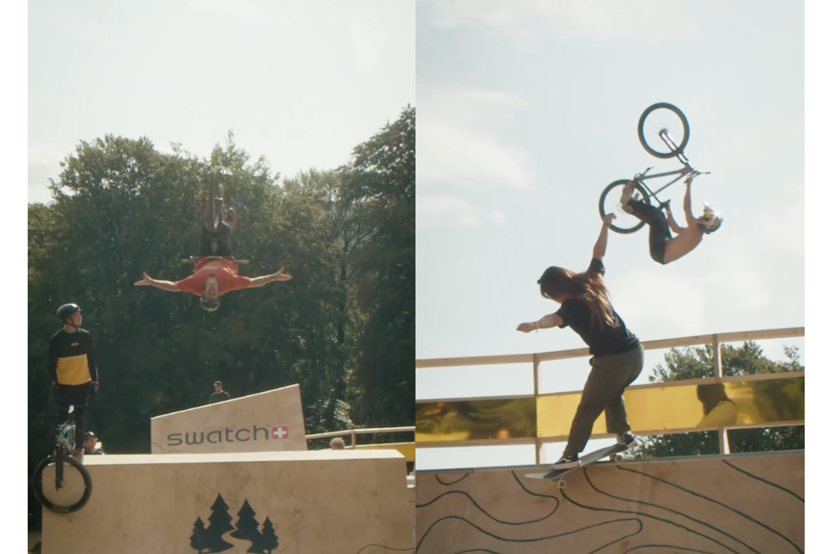 The Swatch Nines MTB Is An Action Sports Fantasy Land