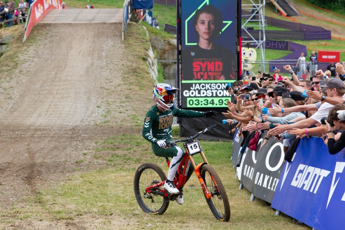 Jackson Goldstone Uses New GoPro To Preview Les Gets DH Course