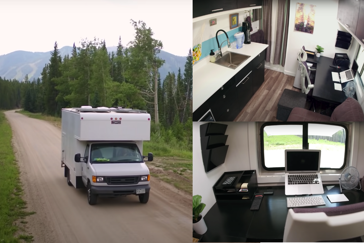 His Studio Apartment Is Concealed In A Box Truck