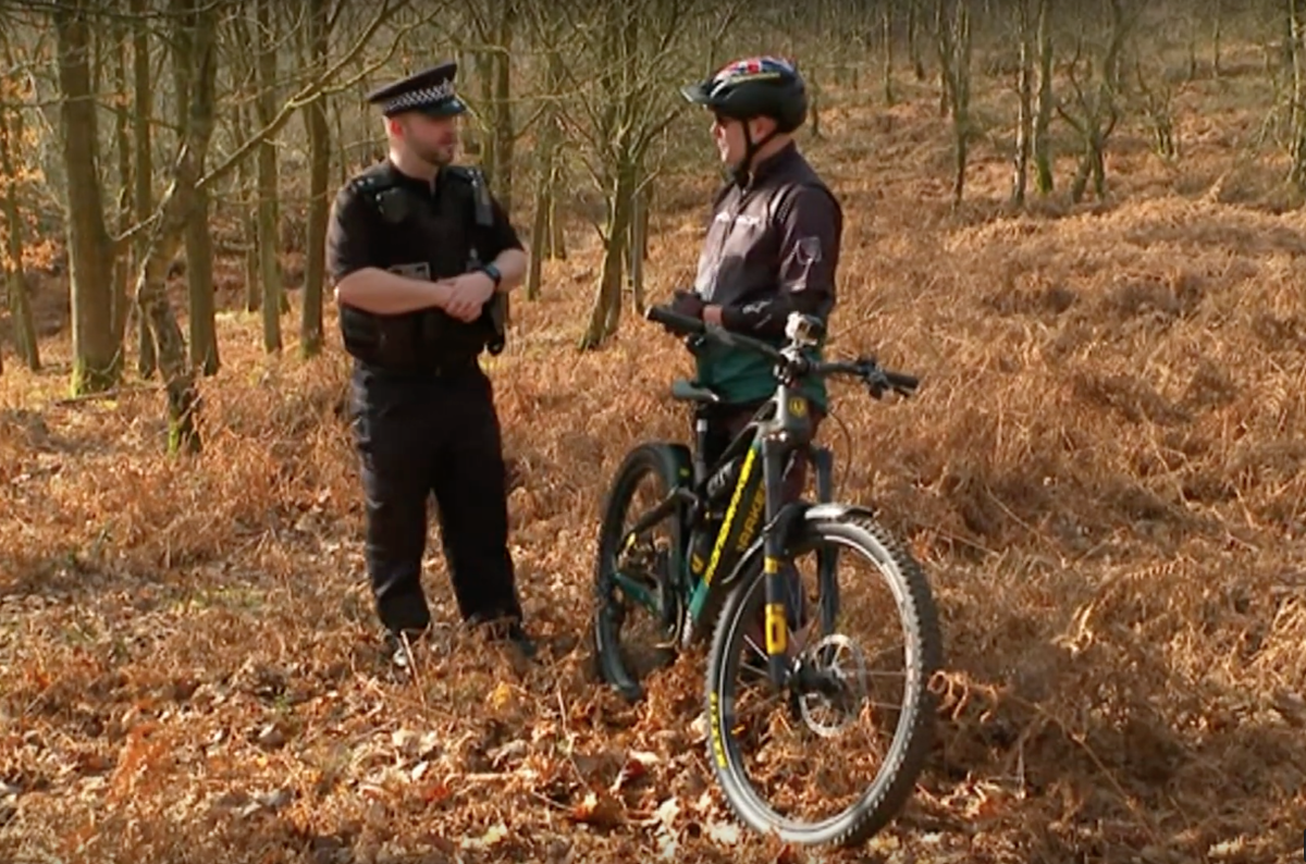 Police Issue Stern Warning After Trap Wires Injure Mountain Biker ...