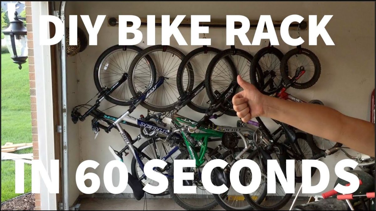 This DIY Bike Rack Will Transform Your Garage