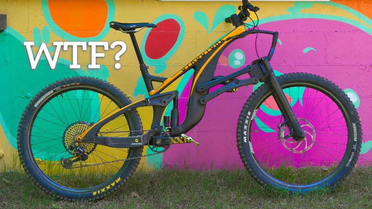 YouTuber Rides "Bold And Beautiful" Mountain Bike With An ...