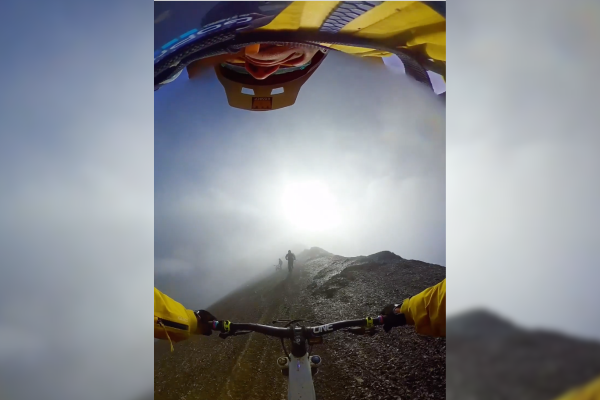 Mountain Bike Legend Brett Tippie Shreds Massive Alpine Ridge In Video