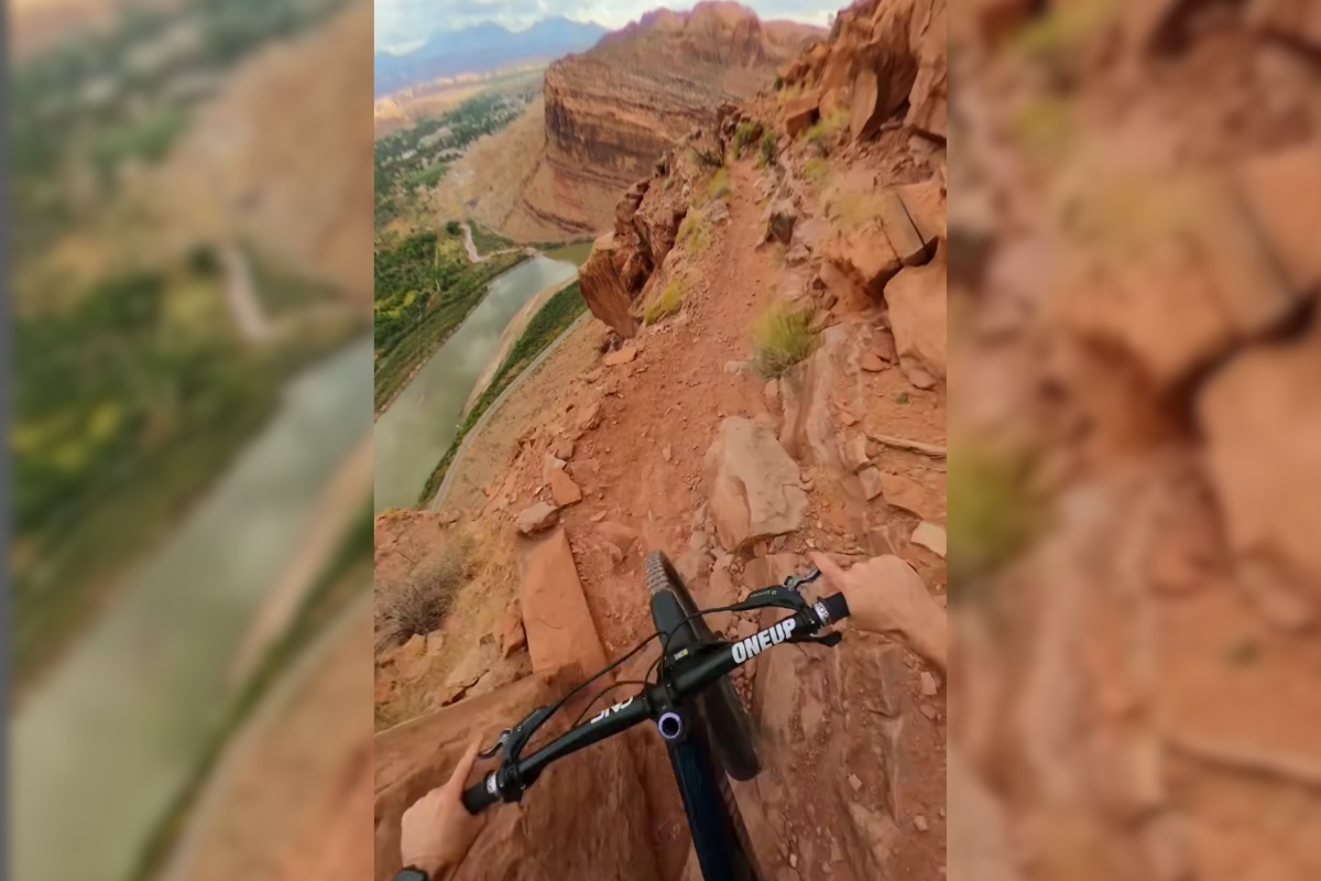 Riding "One Of The Deadliest Trails In The World"
