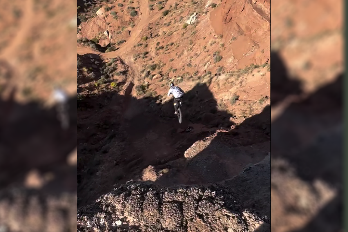 Gee Atherton's Custom Red Bull Rampage Bike Is Still Intact